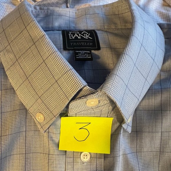 Jos. A. Bank | Shirts | Joseph A Bank Traveler Dress Shirt Button Down ...